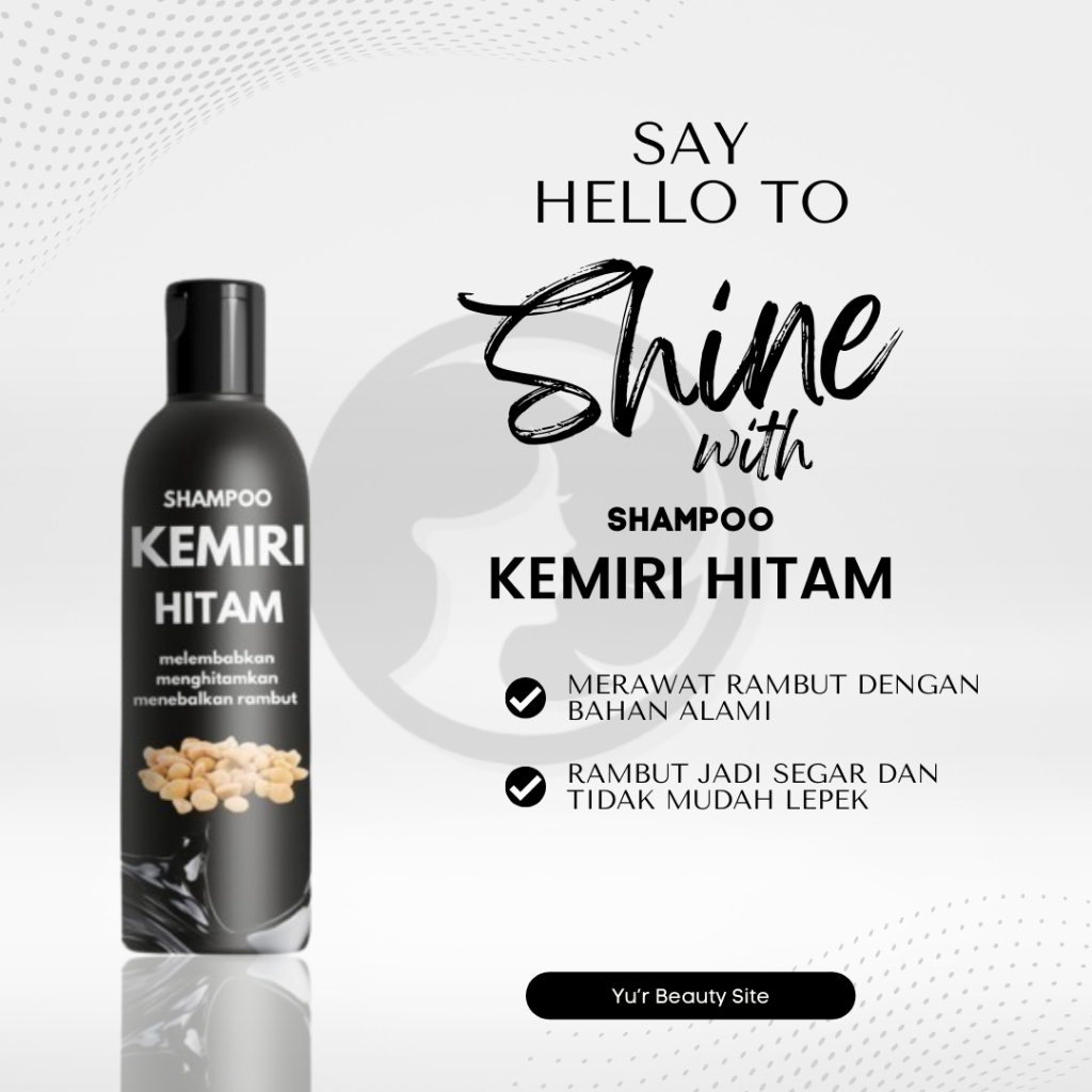 Jual Shampoo Kemiri Hitam Penumbuh Rambut Perawatan Rontok Anti Lepek ...