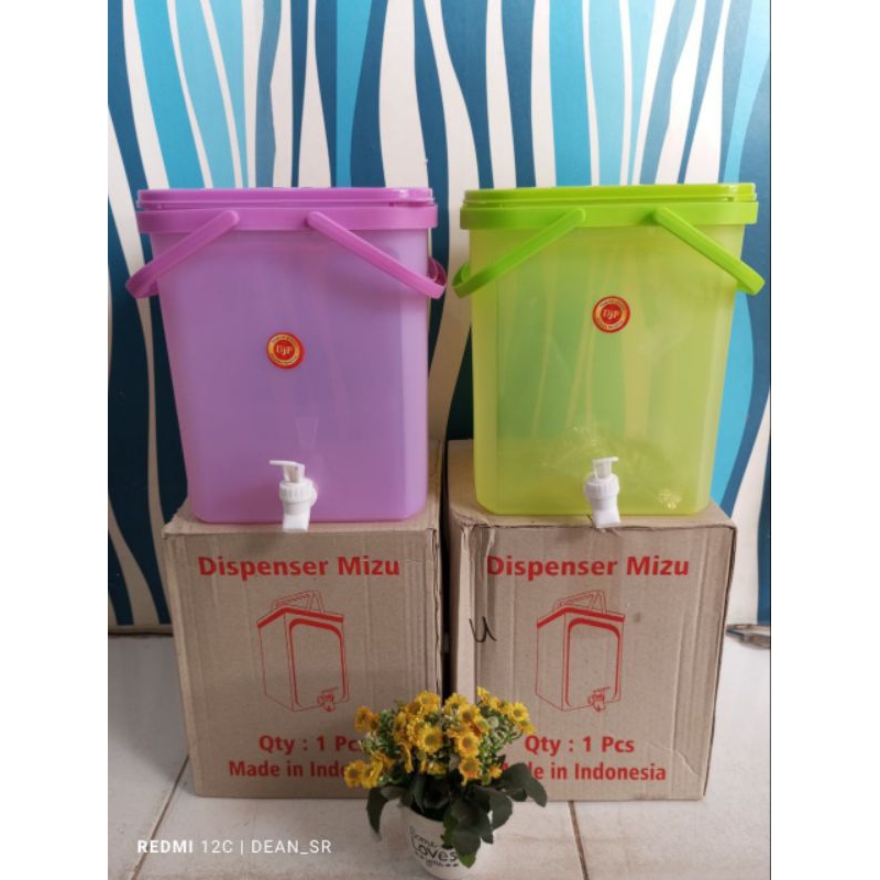 Jual Dispenser mizu 16 liter/Dispenser air pakai kran/dispenser es teh ...