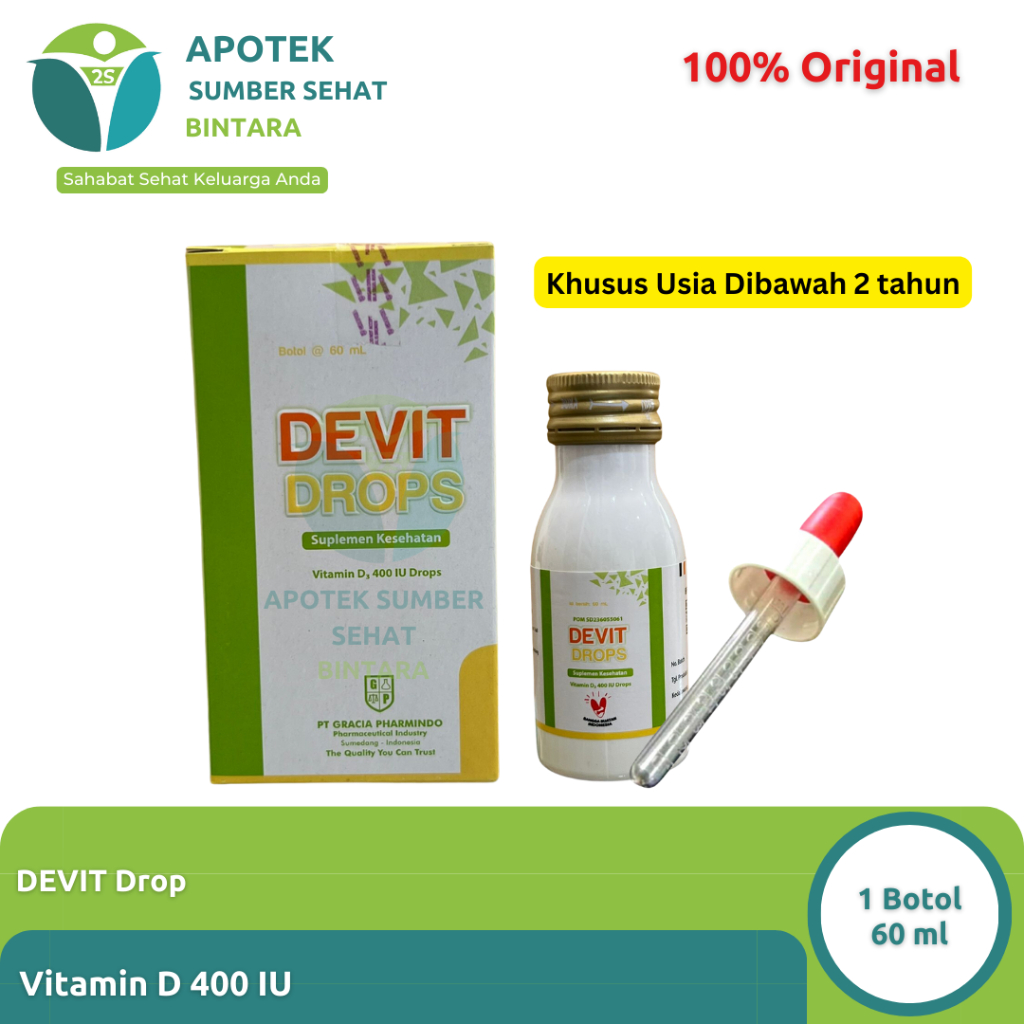 Jual Teorol/L-Vit Vitamin D Drop 400 IU | Shopee Indonesia