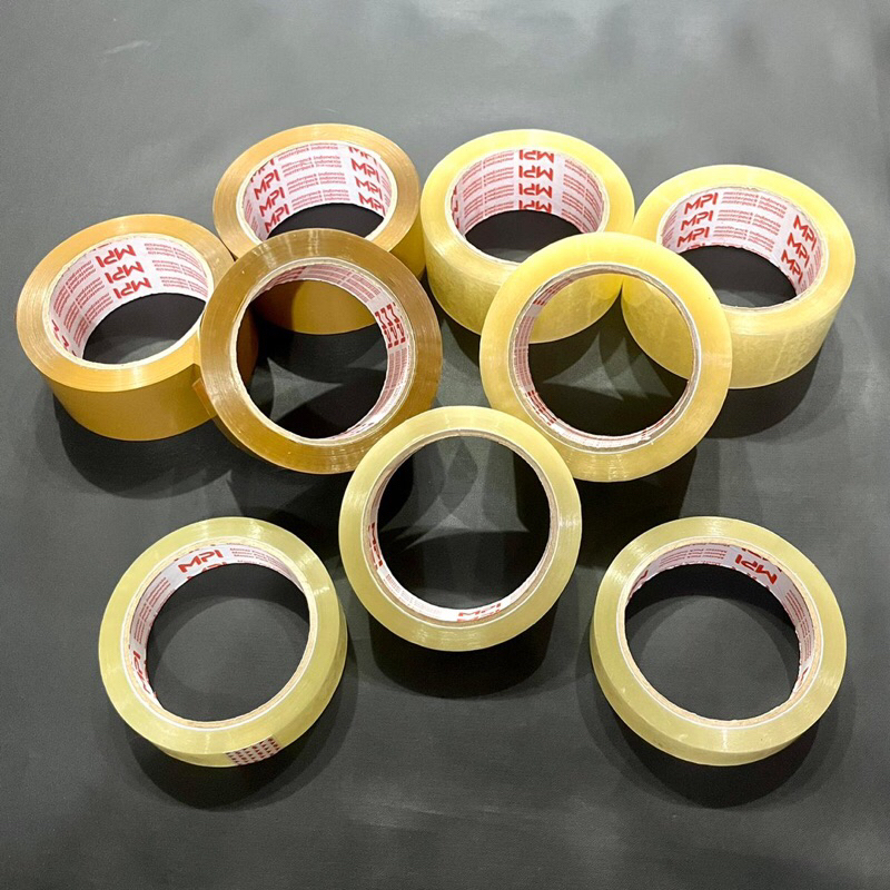 Jual Lakban bening isolasi MPI lem bening coklat lem selotip lebar 2 ...