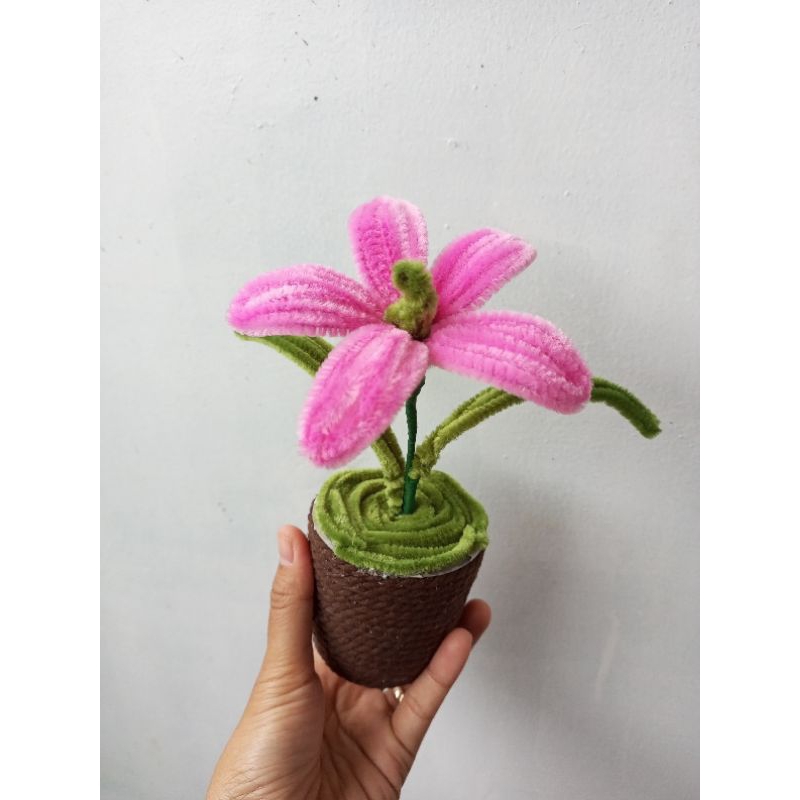 Jual Bunga Lily ( pipe cleaner flower ) | Shopee Indonesia