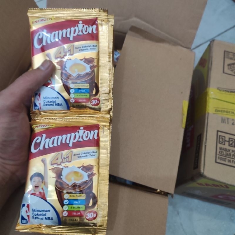 Jual Energen Champion Renceng Isi 10 Sachet. | Shopee Indonesia