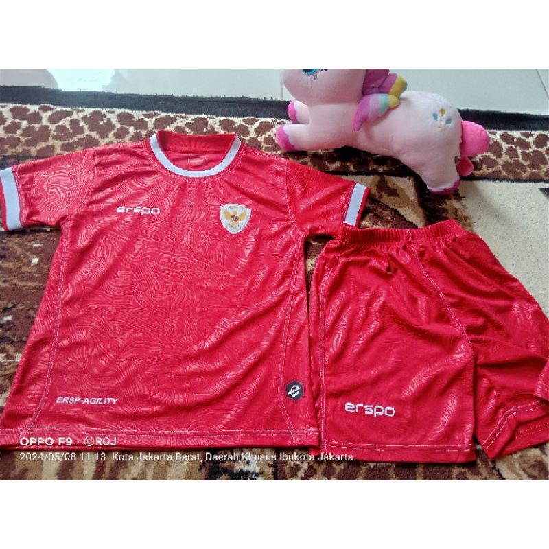 Jual setelan Jersey Timnas Indonesia anak 2024 | Shopee Indonesia