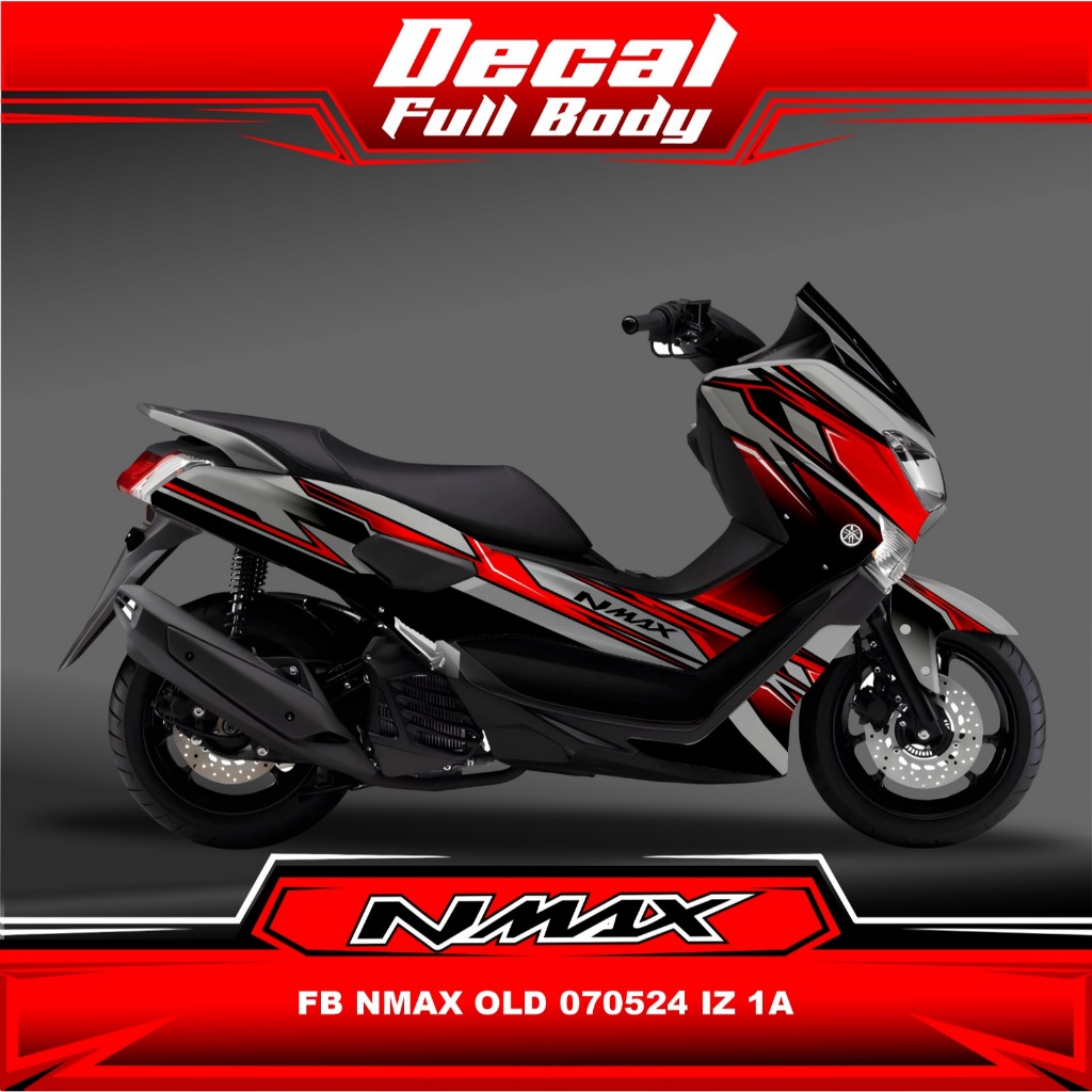 Jual Stiker Sticker Decal Motor YAMAHA NMAX OLD BIRU Full Body 070524 ...
