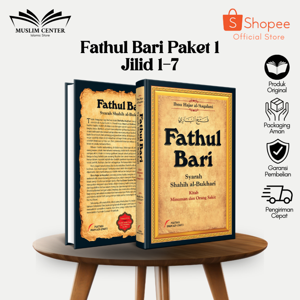 Jual BUKU FATHUL BARI - PAKET 1 JILID 1-7 PUSTAKA IMAM ASY SYAFII ...