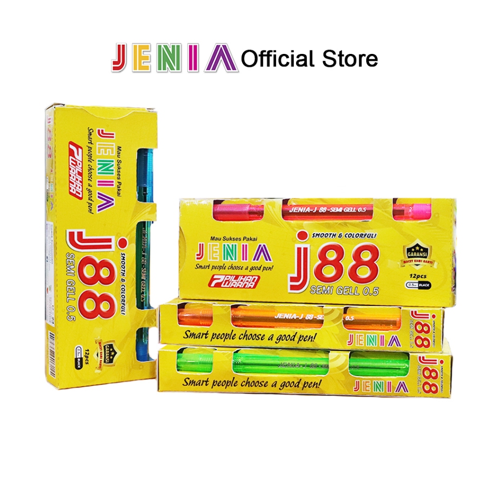 Jual Pulpen Jenia J88 (12 pcs) | Shopee Indonesia