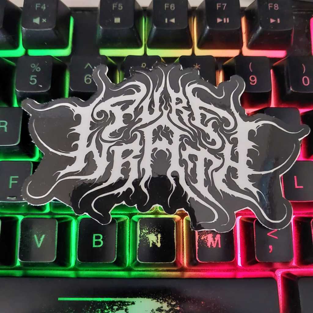 Jual STIKER BAND METAL - PURE WRATH - VINYL ANTI AIR Stiker Helm ...