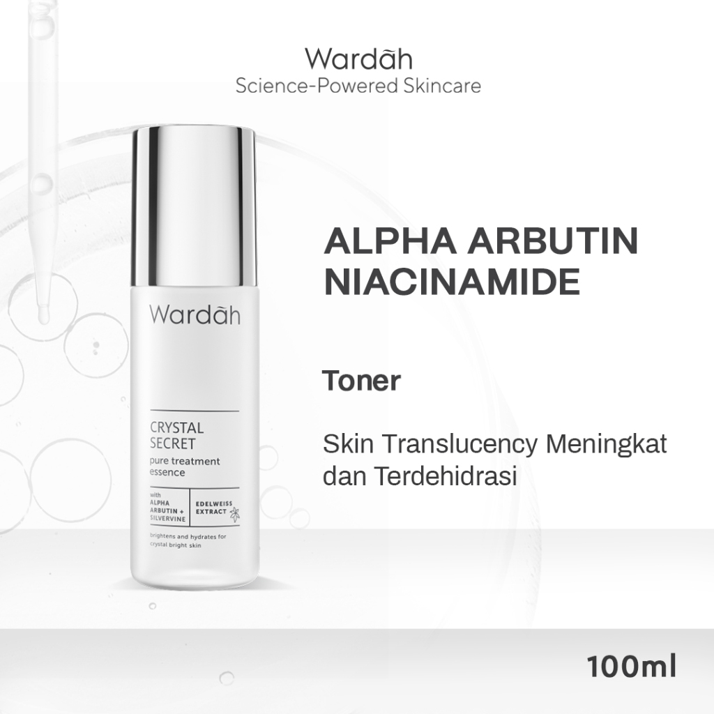 Jual LIVI - Wardah Crystal Secret Pure Treatment Essence 100ml | Shopee ...