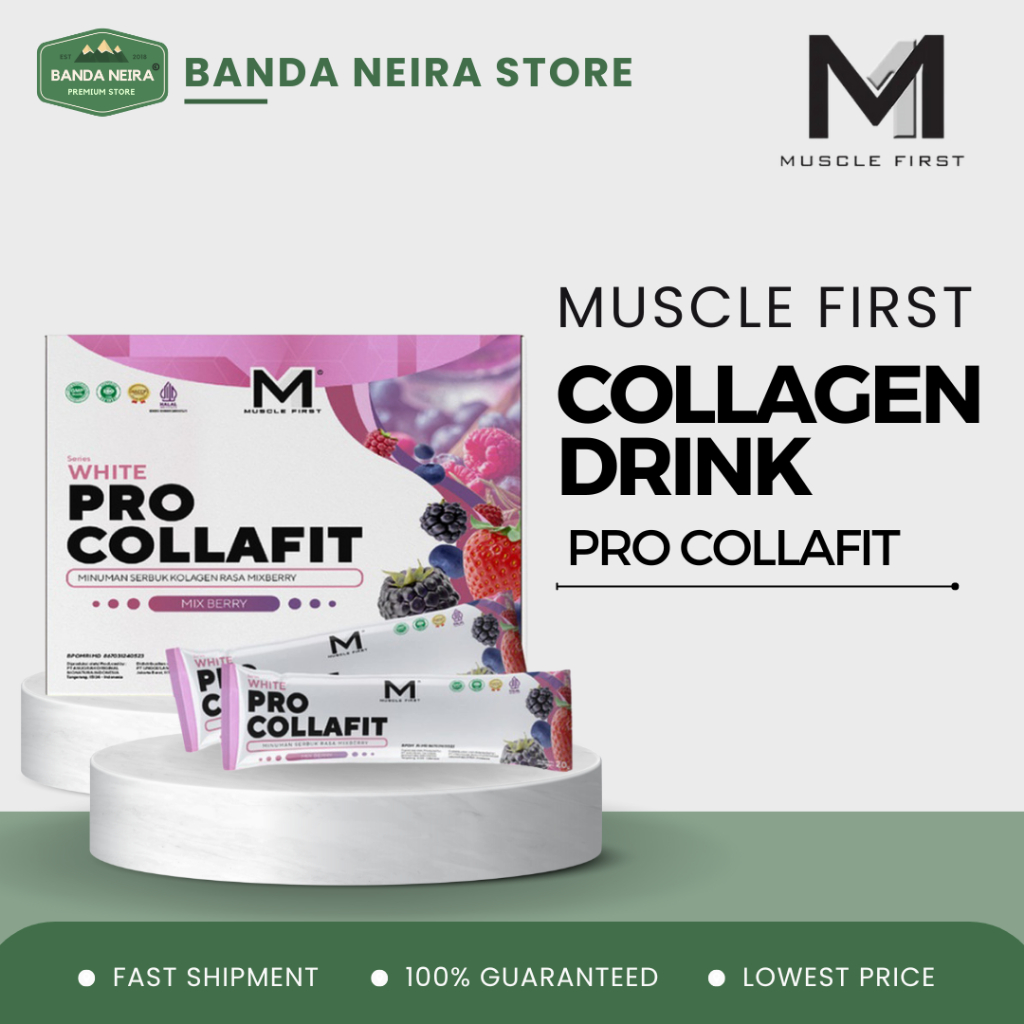 Jual M1 MUSCLE FIRST MUSCLEFIRST PRO COLLAFIT Collagen Drink | 1 SACHET ...