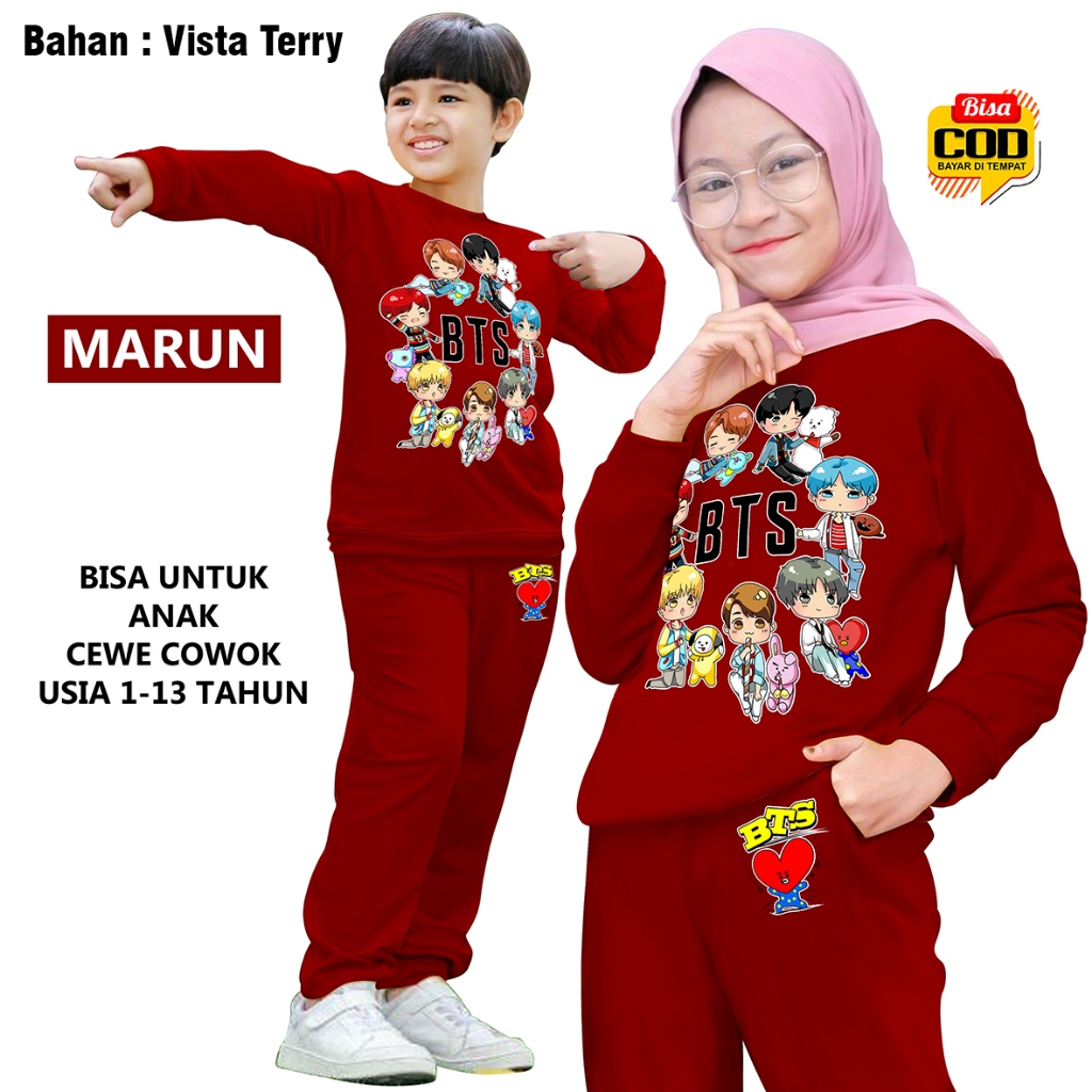 Jual Setelan Anak-anak BTS Olahraga SM 0004 Training Anak Cowok Cewek ... Jual Setelan Anak-anak BTS Olahraga SM 0004 Training Anak Cowok Cewek ...