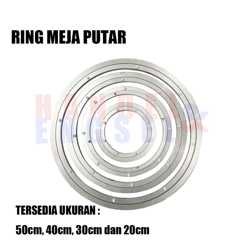 Jual Kolaher Ring Meja Putar Makan Putar Lazy Susan Rotate Tatakan Kaca ...