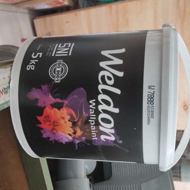 Jual CAT TEMBOK WELDON 5KG WALLPAINT - SERI WARNA 7888(ESSENCE ...