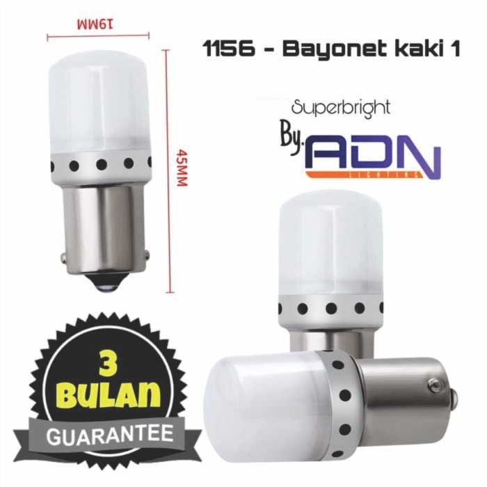 Jual Lampu 1156 Bayonet putar 1 kaki NEON LED Lensa By ADN | Shopee ...
