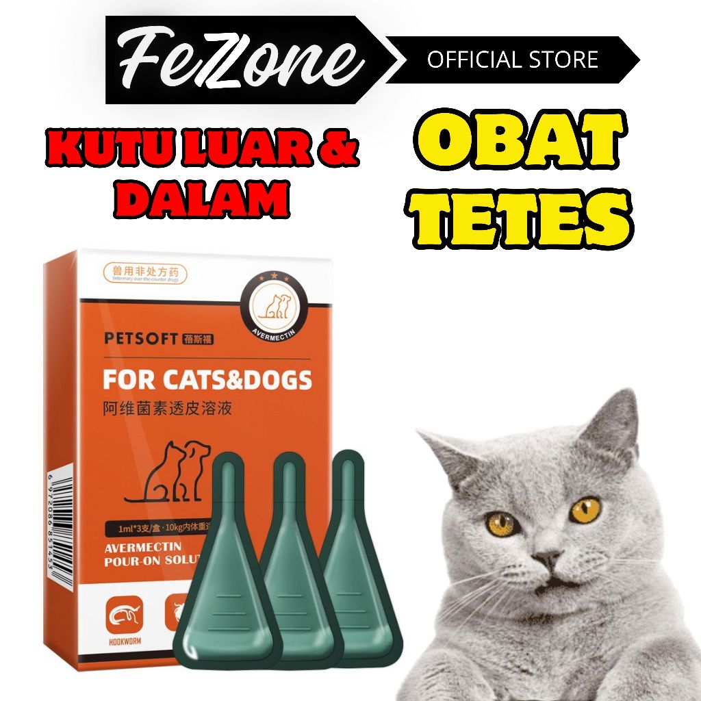 Jual Obat Kutu Anjing Obat Kutu Kucing Kutu Hewan Obat Kutu Untuk ...