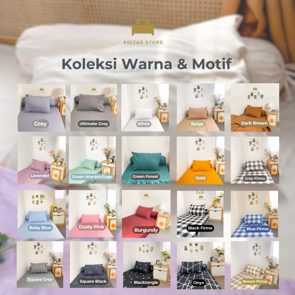 Jual Adizas Store - Sprei 90x200 Dluxe Minimalis Tinggi 20 cm | Shopee ...