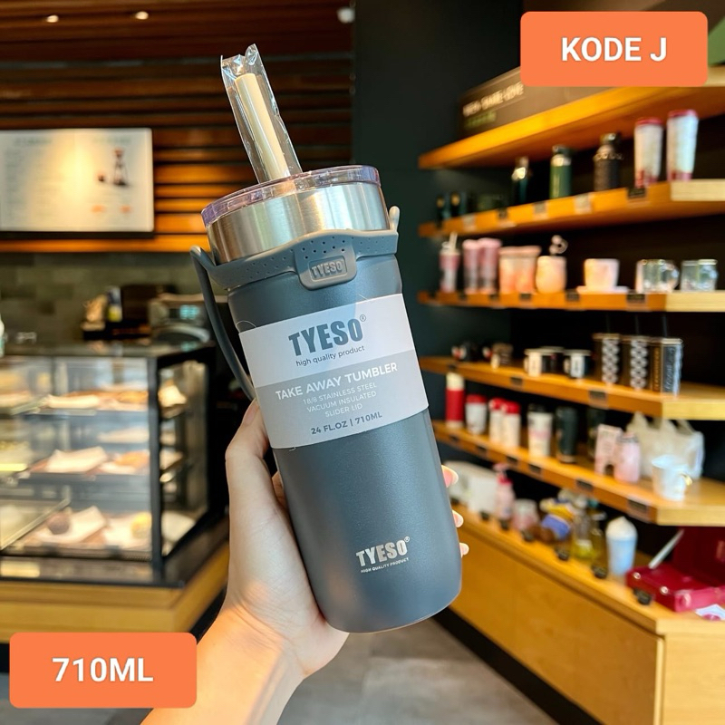 Jual TUMBLER TYESO VIRAL ORIGINAL 100% IMPORT BISA DENGAN BELT/TIDAK DAN STICKER DAN GRADASI DAN ...