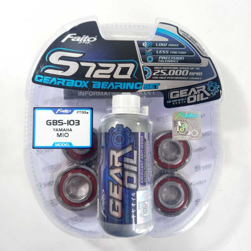 Jual LAHER GEARBOX SET OIL GARDAN FAITO MIO BEARING SET OIL GEAR FAITO ...