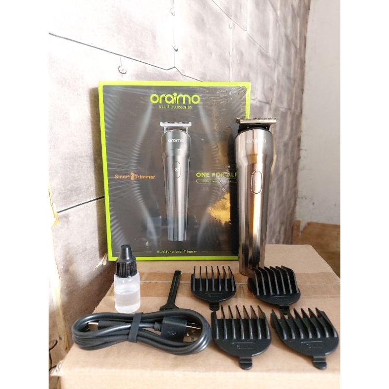 Jual ORAIMO OPC-TR10 Smart Trimmer One For All With 4 Guided Combs ...