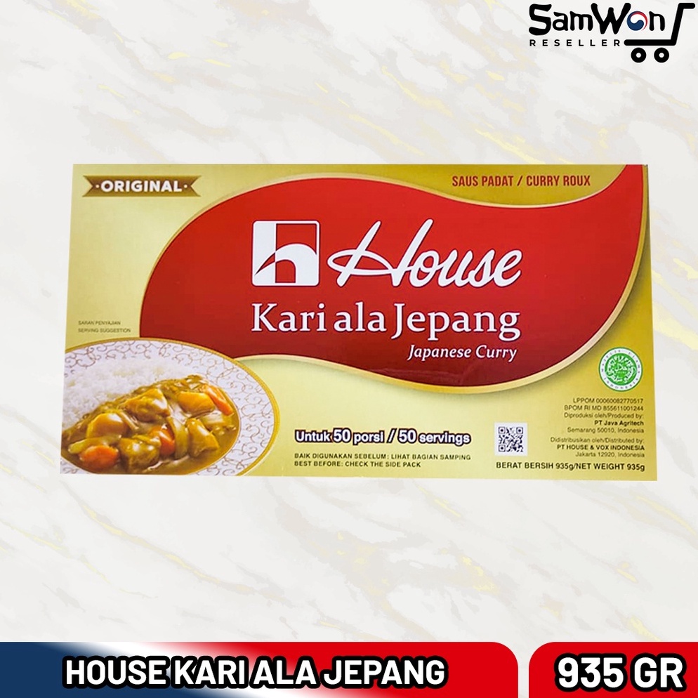 Jual Harga Spesial House Curry Bumbu Kari Saos Paste JEPANG 1kg Bisa ...