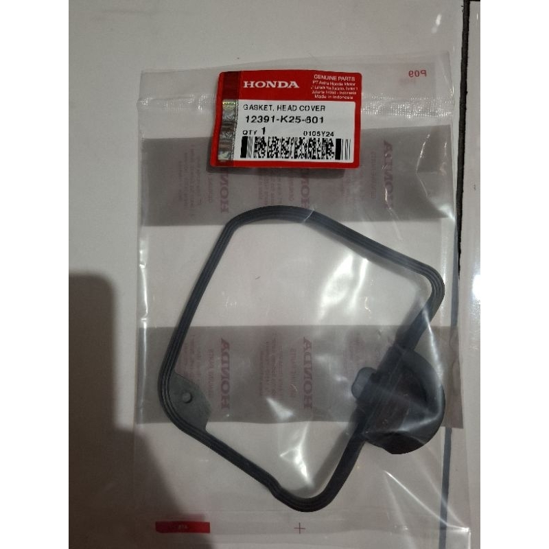 Jual Karet Deksel Beat FI ESP (Gasket Head Cover) (Original AHM 100% ...