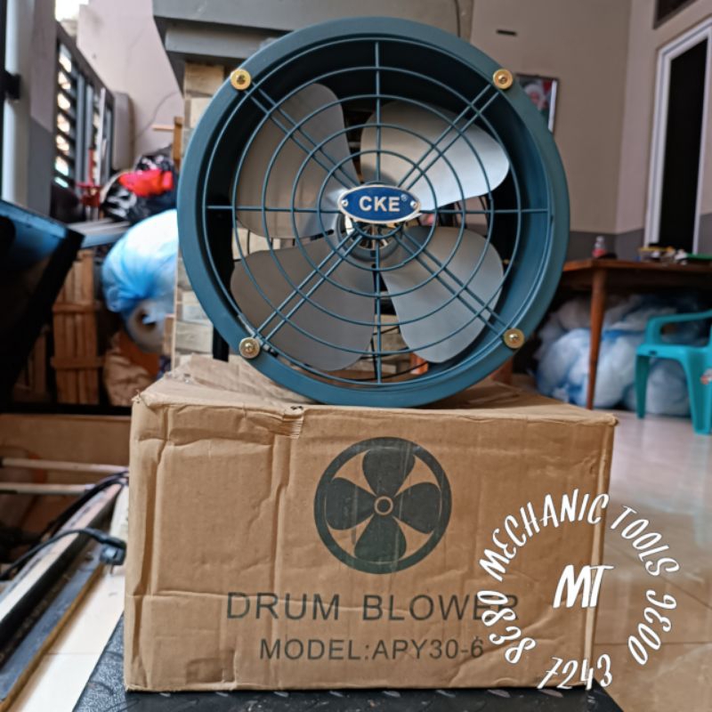Jual Exhaust Extra Low Noise Blower 12 inch 220 Volt 35 Wat Cke drum ...