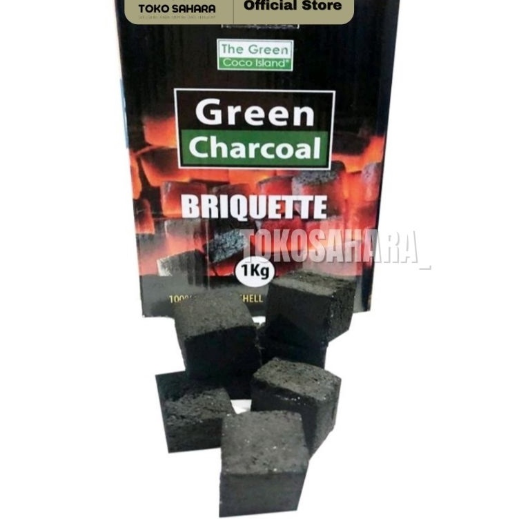 Jual el baru Arang Briket Arang Batok Kelapa Bara Shisha Super Premium ...
