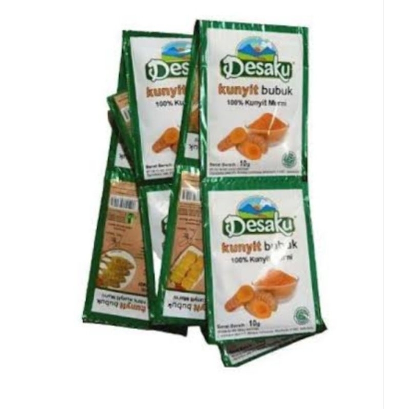 Jual BUMBU DAPUR KUNYIT DESAKU 1 RENCENG | Shopee Indonesia