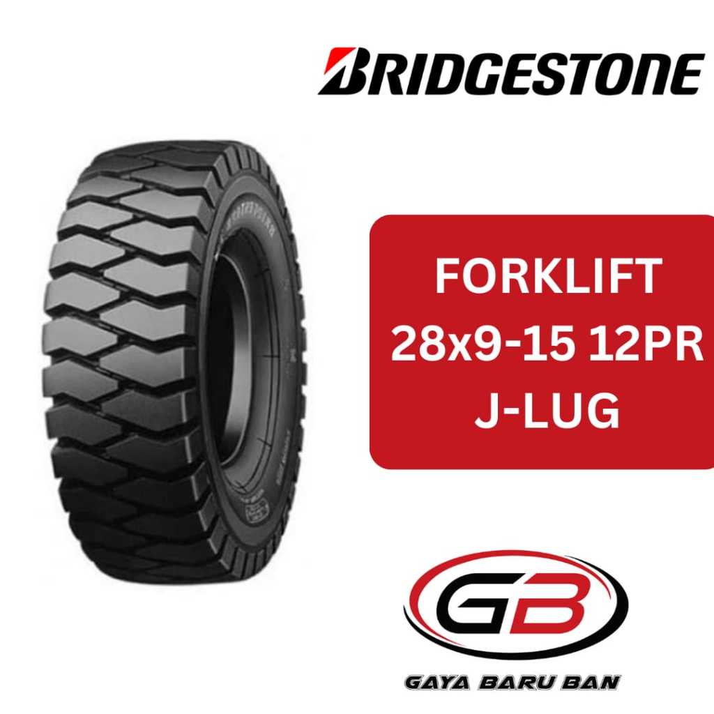 Jual Ban Luar Forklift Bridgestone 28x9-15 12PR JL | Shopee Indonesia