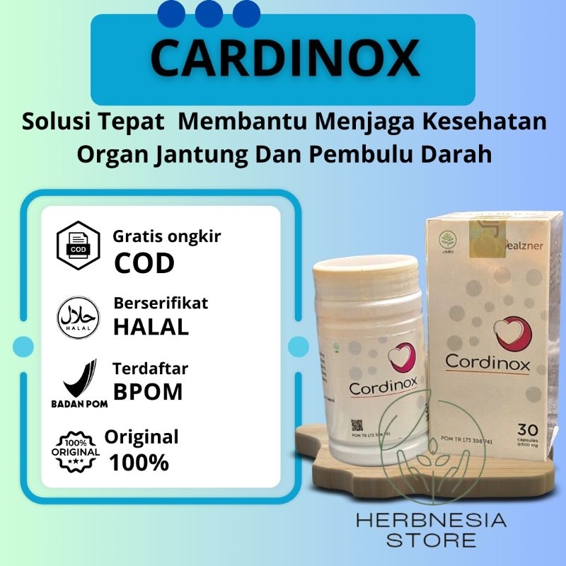 Jual Cardinox Obat Herbal 100% Asli Original Menjaga Kesehatan Organ ...