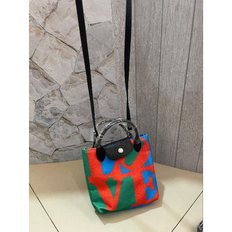 Jual Tas LC Rainbow love bs slempang dan jinjing say, 2 ukuran yg ini ...