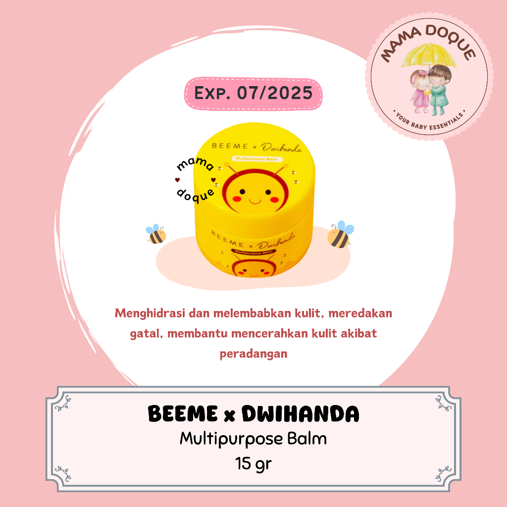 Jual Beeme Multipurpose Balm 15 gr x Dwihanda | Shopee Indonesia