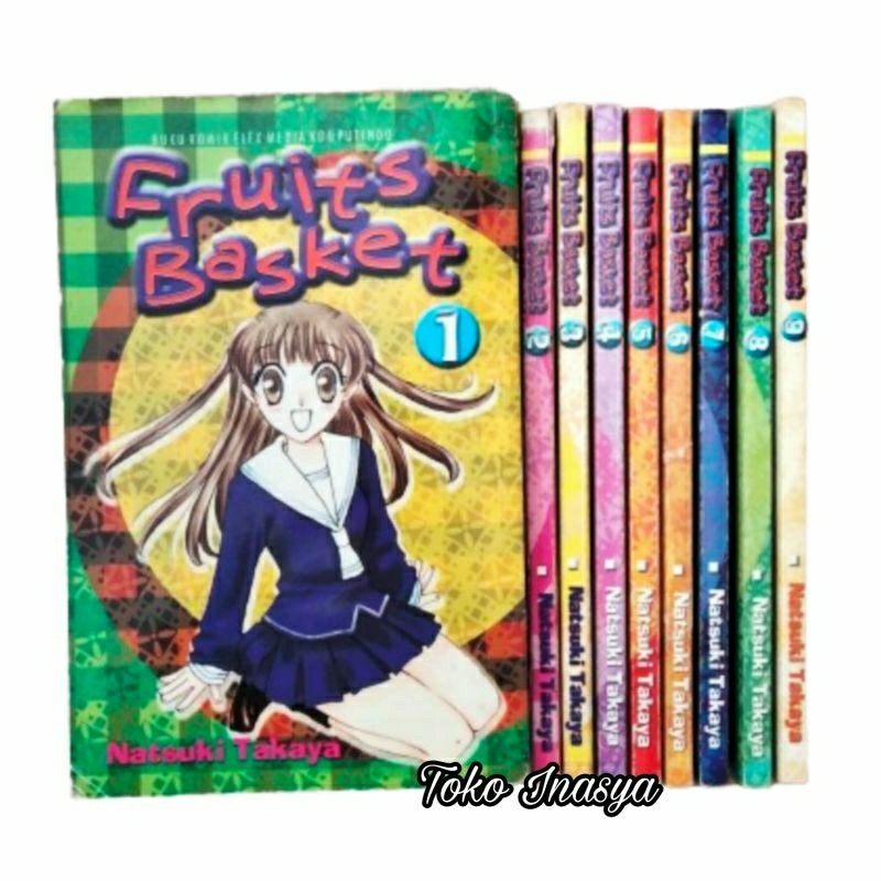 Jual MANGA / KOMIK FRUIT BASKET (BY NATSUKI TAKAYA) FULLSET LENGKAP VOL 1-23 TAMAT / ORIGINAL ...
