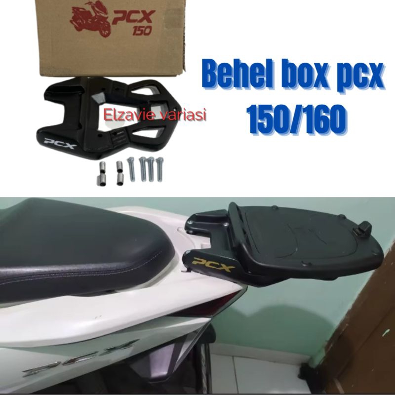Jual Breket box honda pcx150 dan 160 behel dudukan box new pcx | Shopee ...