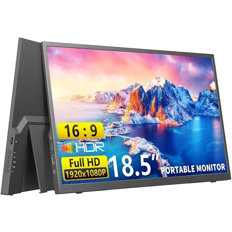 Jual Portable Monitor 18 Inch 2K 120Hz 6MS Freesync 100% sRGB Display ...