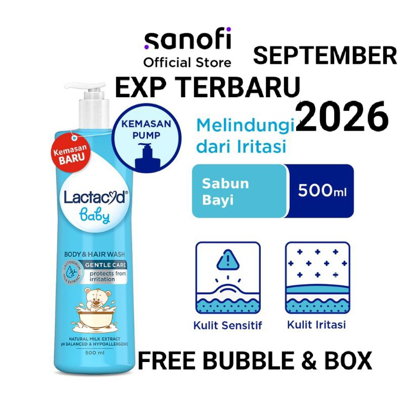 Jual LACTACYD BABY 500ML / Lactacyd extra milky 500ml | Shopee Indonesia