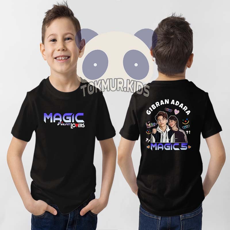 Jual Baju Kaos Anak Anak Magic 5 Five Gibran Adara New Season Sinetron ...
