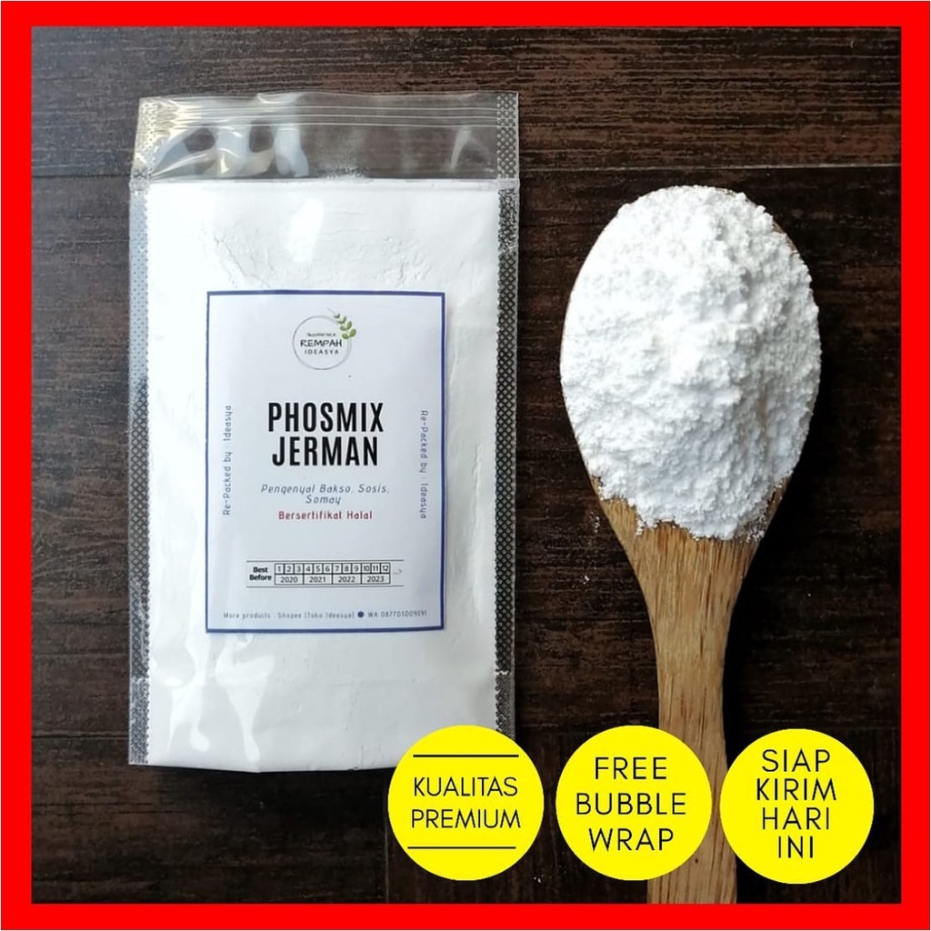 Jual 1Kg Pengenyal Siomay Sosis Bakso Pentol Nugget Phosmix Mixphos ...