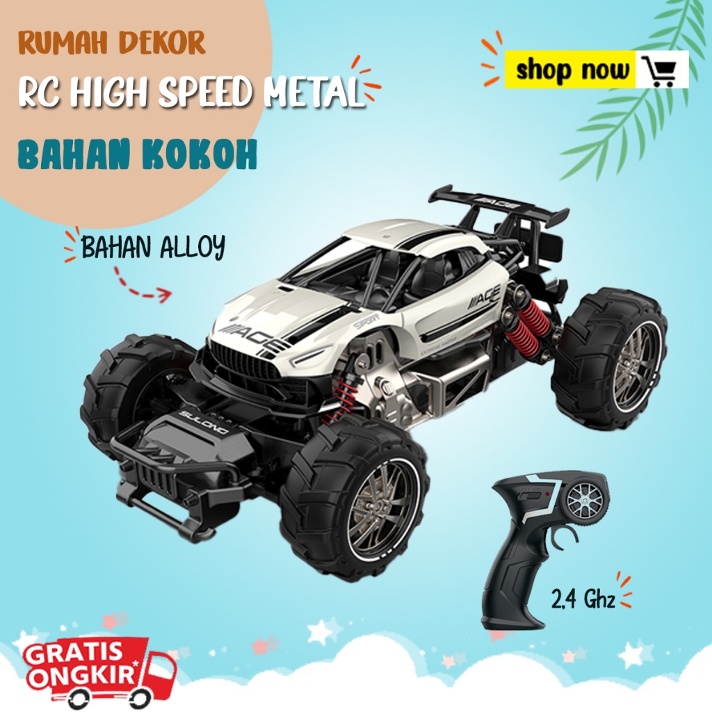 Jual RC Car Bahan Metal High Speed Mainan Anak Remote Control Mobil ...
