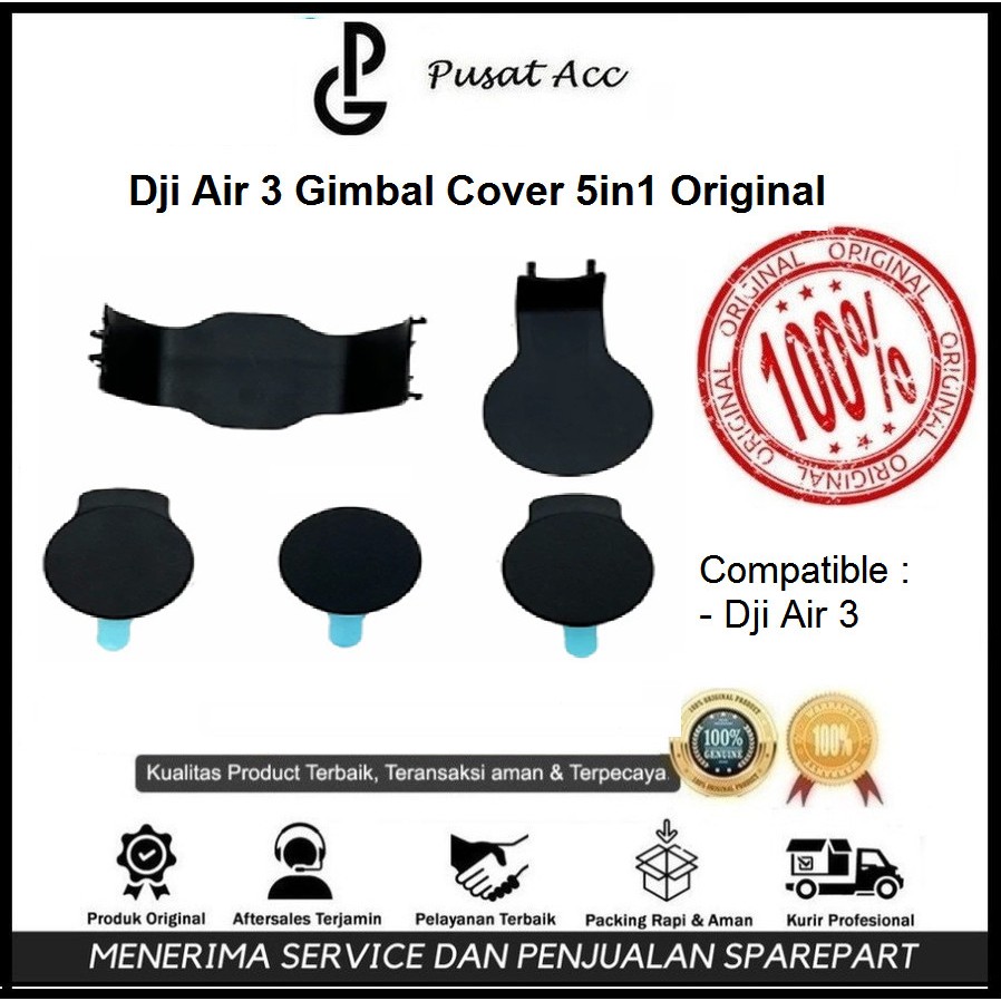Jual Dji Air 3 Gimbal Cover 5in1 Original - Dji Air 3 Gimbal Camera ...