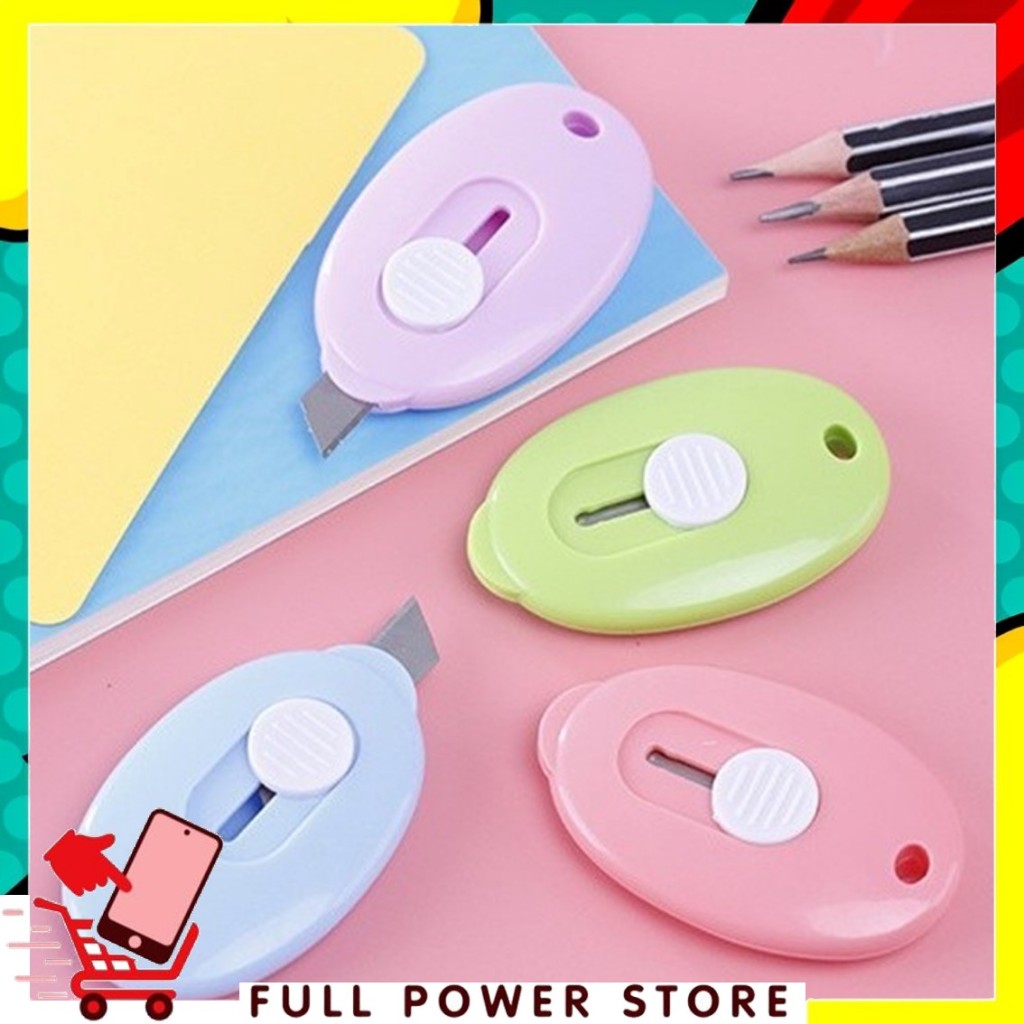 Jual FPS Cutter Mini Portable Bentuk Oval Mini Cutter Polos Travel Kit ...