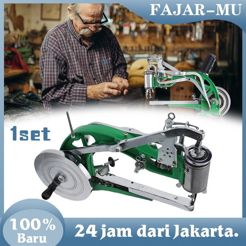 Jual 1 Set Mesin Jahit Manual Untuk Kulit Dan Reparasi Sepatu Mesin ...
