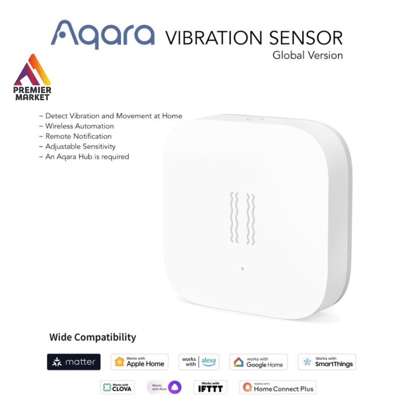 Jual vibration sensor Aqara sensor getaran home automation | Shopee ...