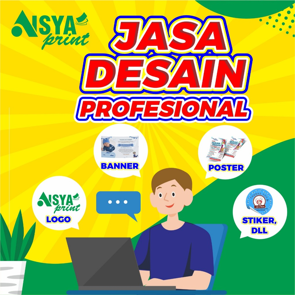 Jual JASA DESAIN | DESAIN CUSTOM | Banner, Logo, Stiker, Brosur ...