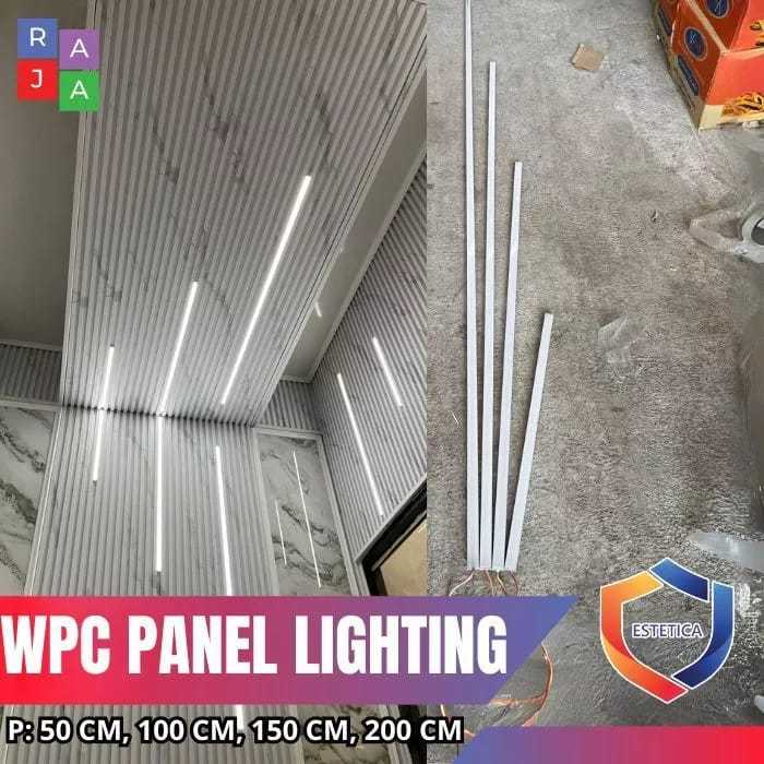 Jual Lampu LED WPC | Lampu LED Strip Wallpanel Lighting Hiasa Dinding ...