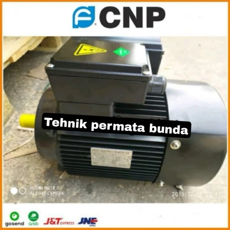 Jual MOTOR DINAMO POMPA CNP CDLF 3 HP 2,2KW 220V 1PHASE 2950 RPM | Shopee Indonesia