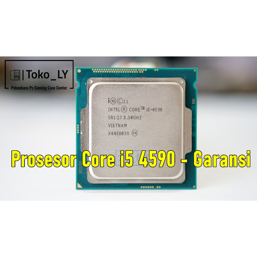 Jual Intel Core i5 4590 3.3Ghz Socket LGA 1150 Haswell Intel Gen 4 Tray ...
