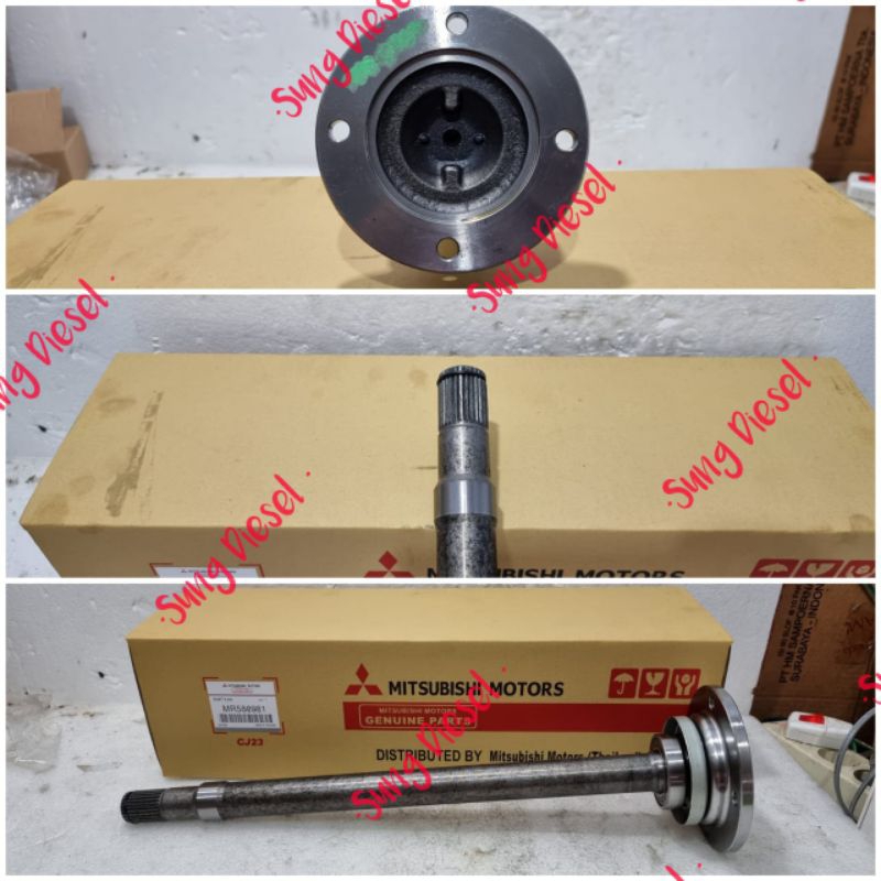 Jual shaft front axle / as roda depan Mitsubishi triton 2.8 52cm ...