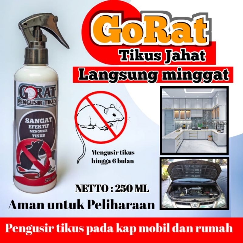 Jual pengusir tikus Semprotan Pengusir Tikus Alami Obat Pengusir Anti ...