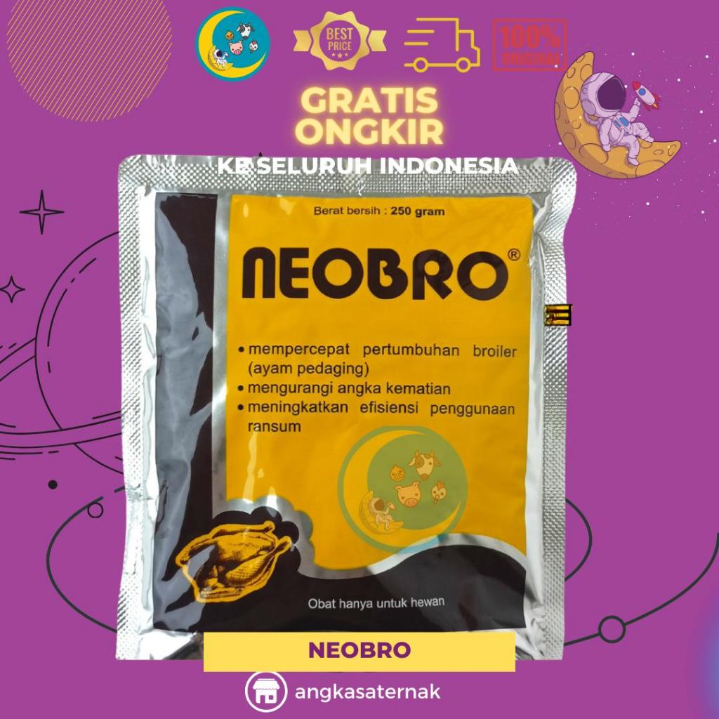 Jual NEOBRO 250 Gram MEDION Vitamin Penambah Berat Penggemuk Ayam ...