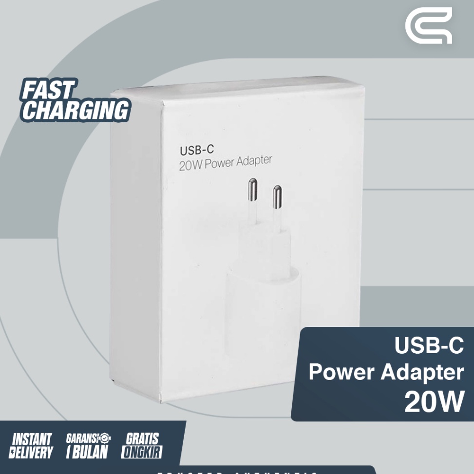 Jual Top Produk Adapter Fast Charging USBC Power Adapter 2 Watt ...
